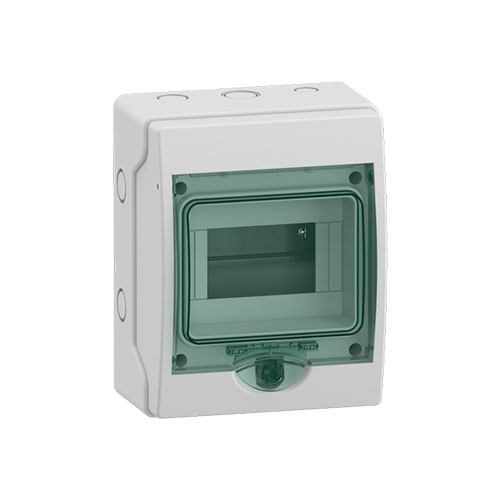 Schneider coffret Mini Mureva, IP65 pour appareillage modulaire, 1x6 ...