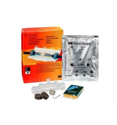 3M Scotchcast gietmof 92NBA secties 5x1,5-6mm² + hars 40 1x135ml ...